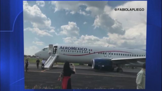 Kathryn's Report: Aeromexico, flight AM-698, Boeing 737-800, XA-ZAM ...