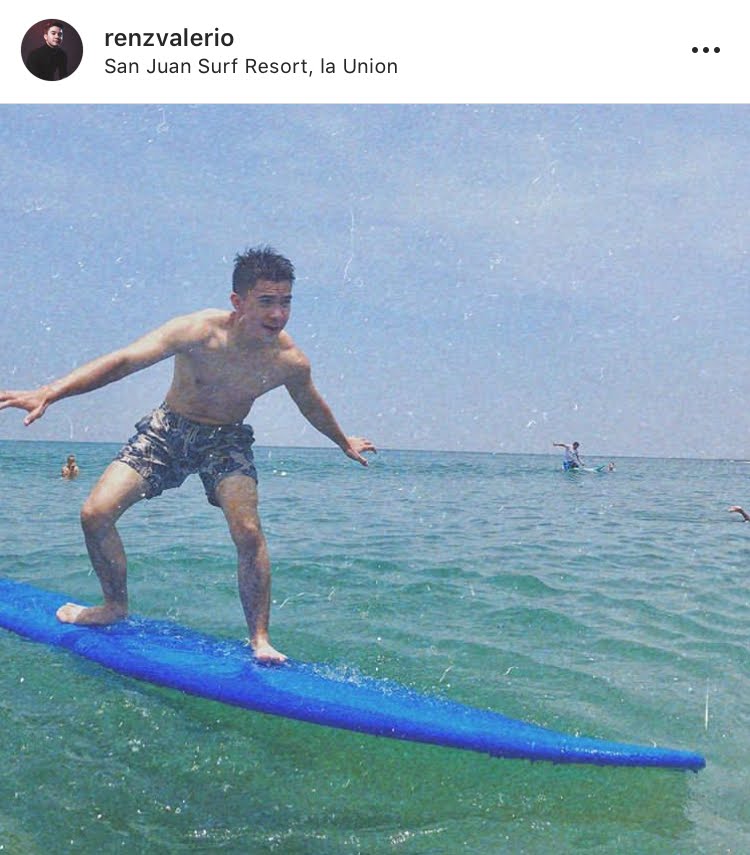 Shirtless Filipino on Instagram: Renz Valerio in San Juan, La Union 🇵🇭