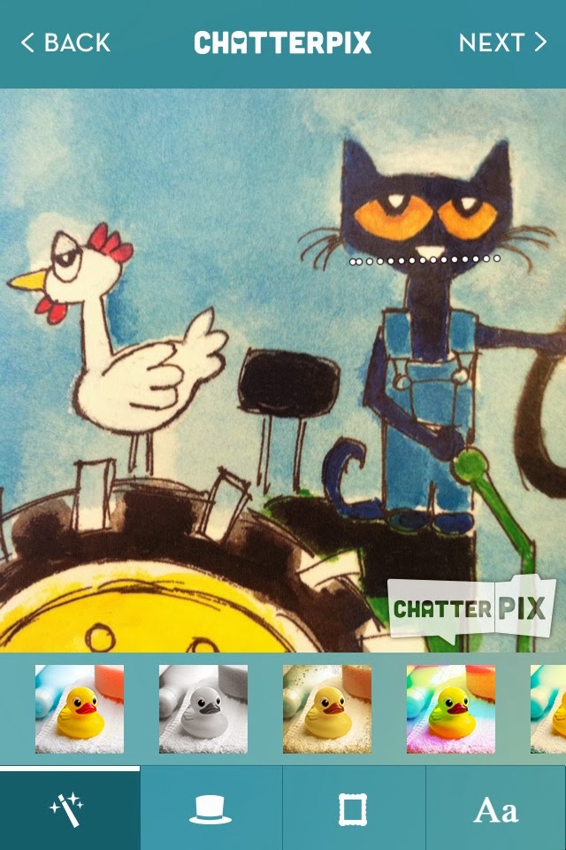 ChatterPix and Book Talks