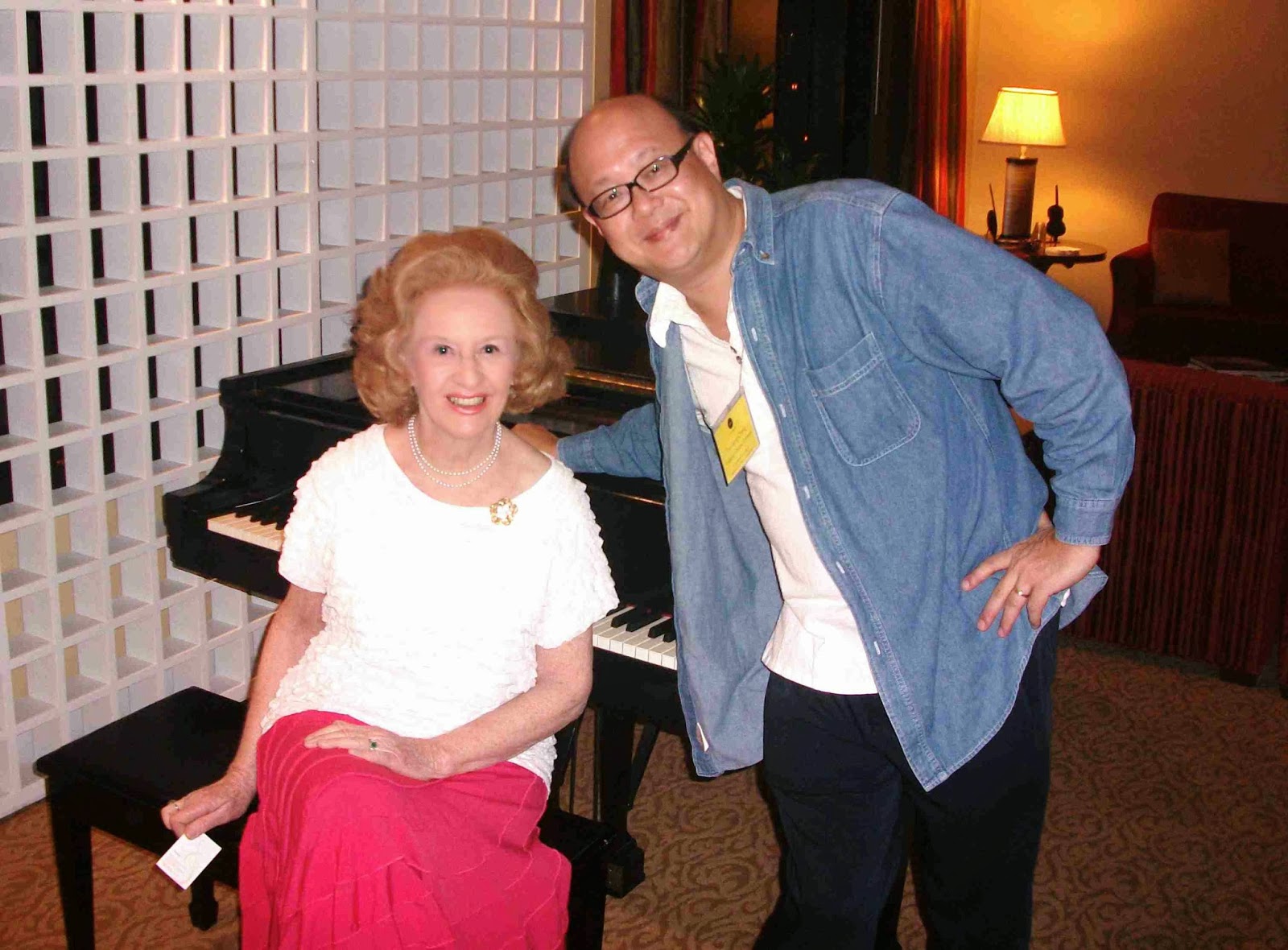 pianomania: People-Watching at THE CLIBURN Part 1: New Friends