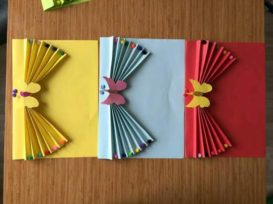 Mi Fiesta Creativa: Como decorar folders o carpetas de cartulina o cartón