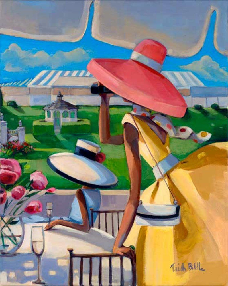 Trish Biddle | Figurative | Retro Vintage style painter | Tutt'Art ...