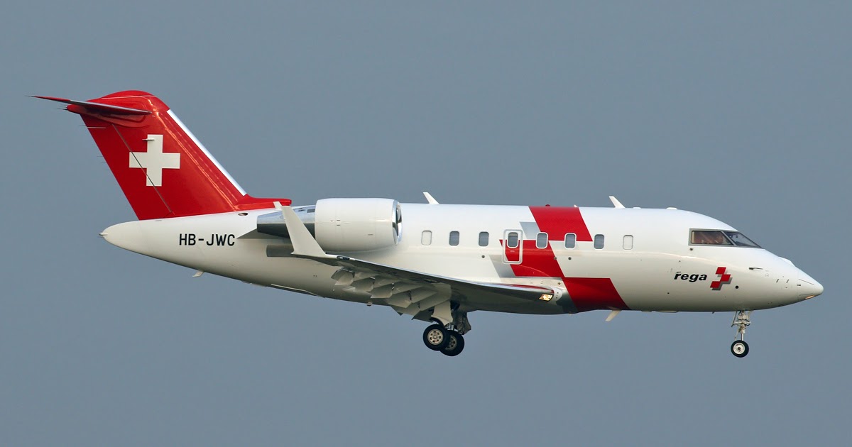 Eastwings: Challenger 650 * REGA * Schweizerische Luft-Ambulanz AG * HB-JWC