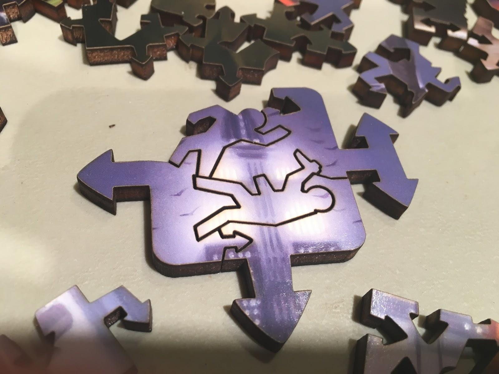 Rebecca's Wooden Jigsaw Puzzles: Dan dos Santos, Stalking the Unicorn ... Rebecca's Wooden Jigsaw Puzzles: Dan dos Santos, Stalking the Unicorn ...