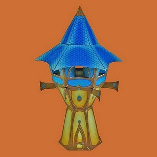 High Elf Tower Papercraft | Papercraft Paradise | PaperCrafts | Paper ...