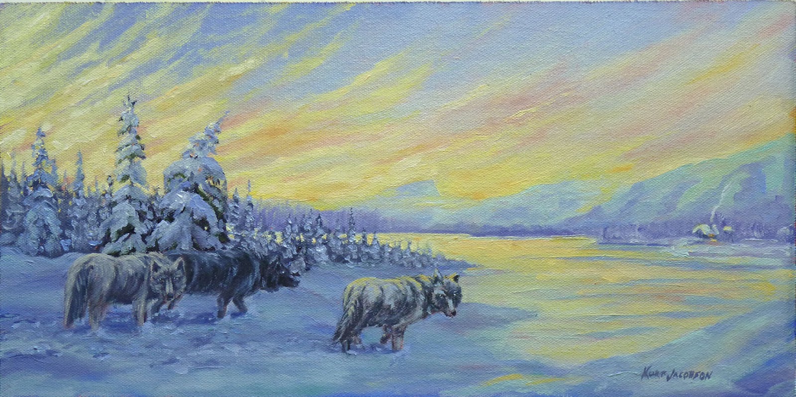 Kurt Jacobson - Fine Art: Four New Paintings