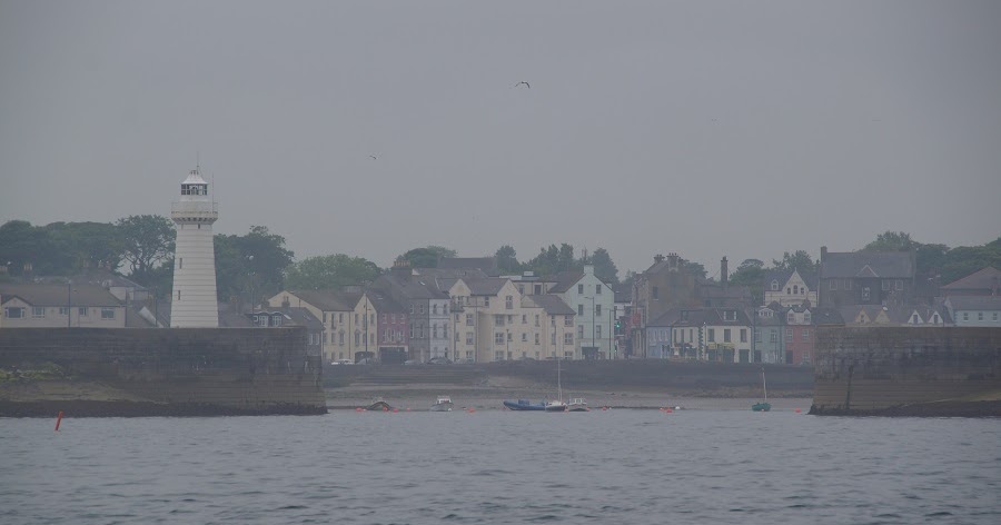 New Catamaran: 9 June Dull dreary windless weather