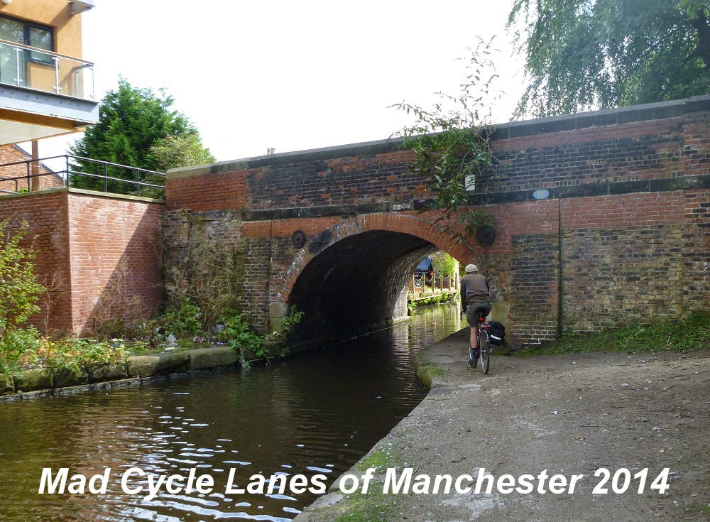 Mad Cycle Lanes of Manchester: Ashton Canal 4 - Fairfield to Ashton