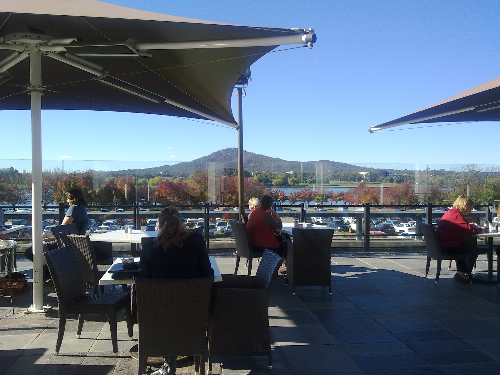 Road to Rome: Coffee at the National Library Canberra
