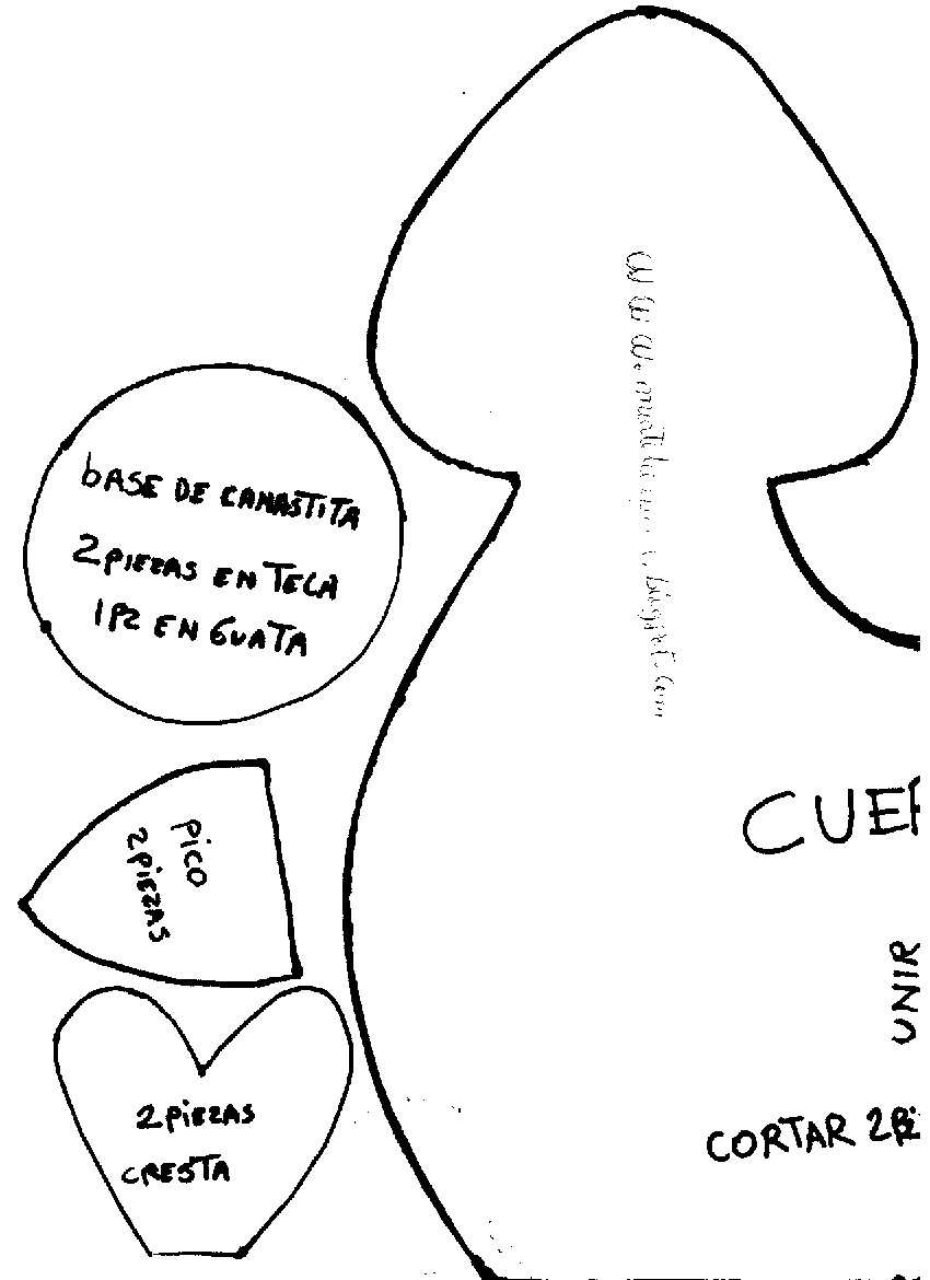 MI ATELIER-VERÓNICA: GALLINA COSTURERA