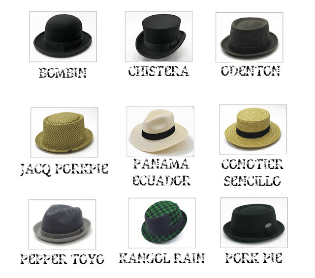 the original hunter: Sombreros de hoy