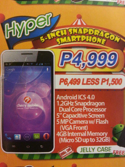 Hyped Up with Cherry Mobile Hyper Android ICS - Spotted