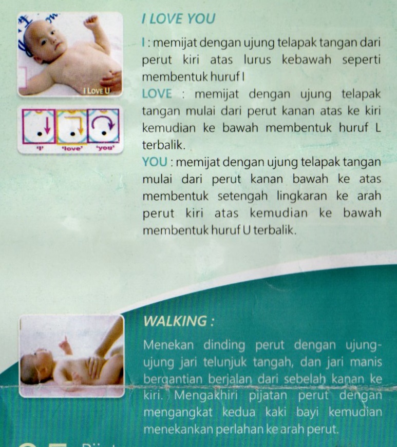 Manfaat dan Step By Step Cara Memijat Bayi - Meykke Santoso