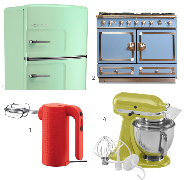 Claire Bock: Color Story Monday: Colored Appliances