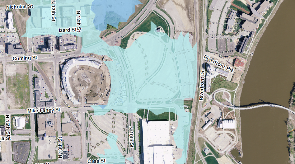 AKSARBENT: Omaha, Eppley flooding evacuation map released on eve of ...