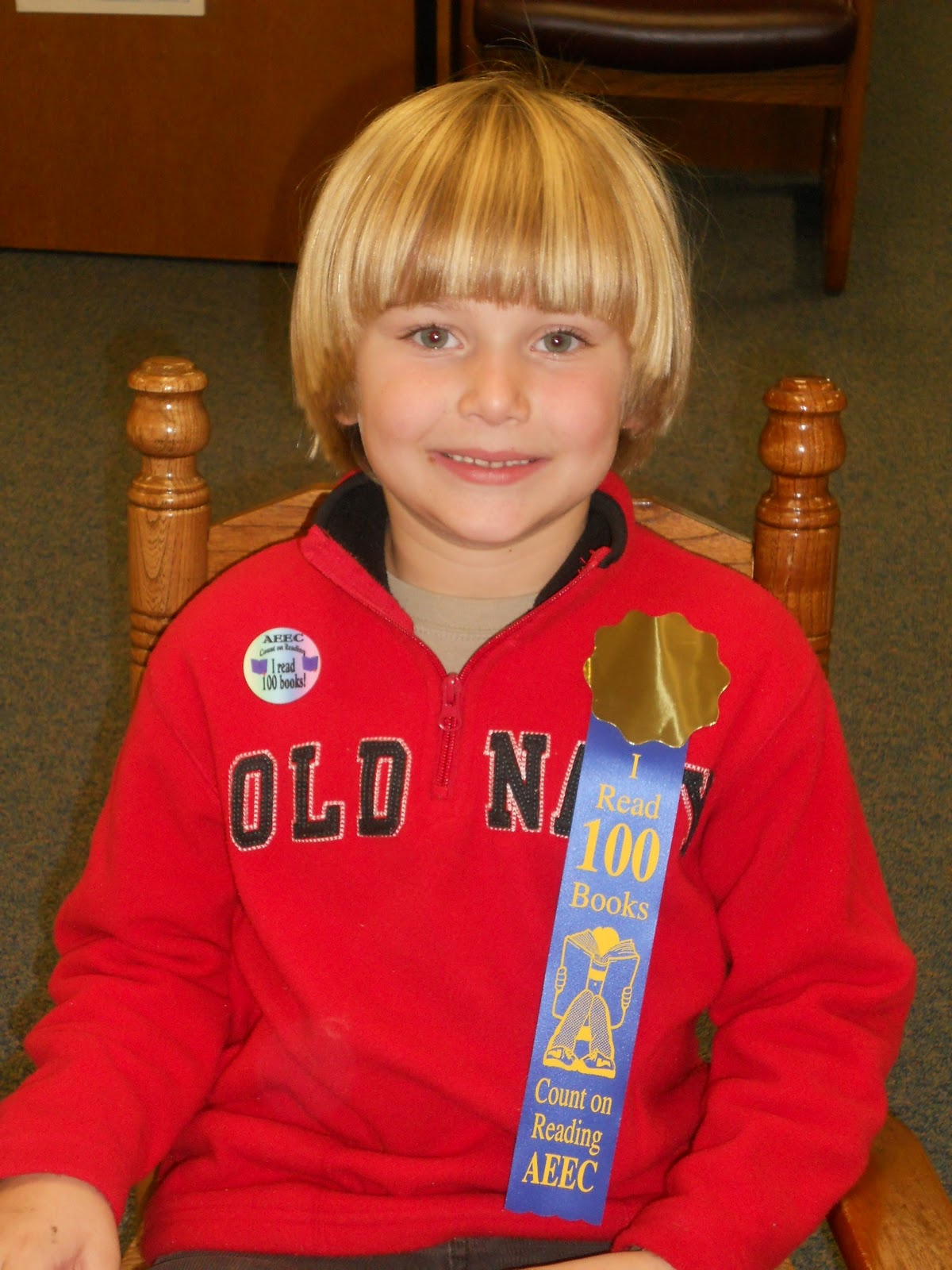 Mrs. May's Class: Benjamin read 100 books!!!