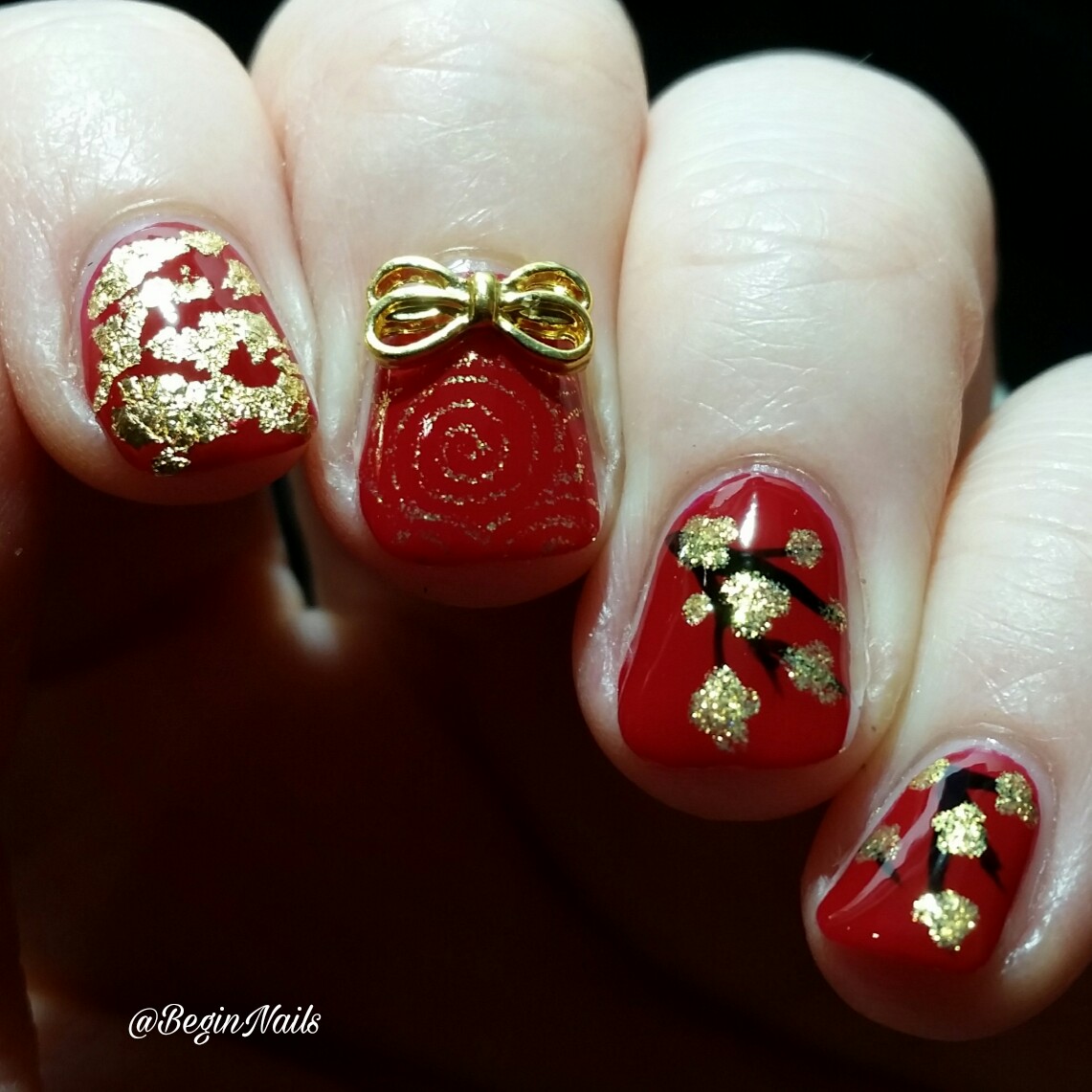 Let's Begin Nails: A New Beginning - Chinese New Year