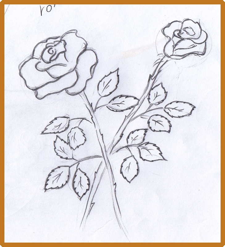 Weekly : Doodles and tuts: How to draw a rose: Additional links
