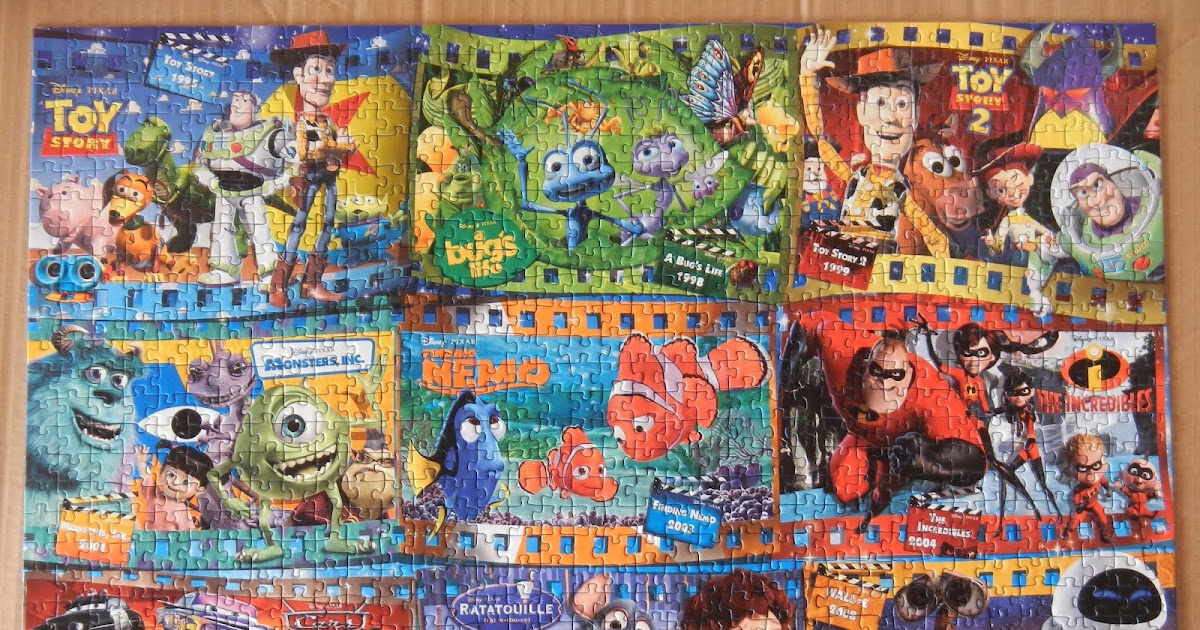 Jigsaw Puzzle Love: Disney Pixar Movies