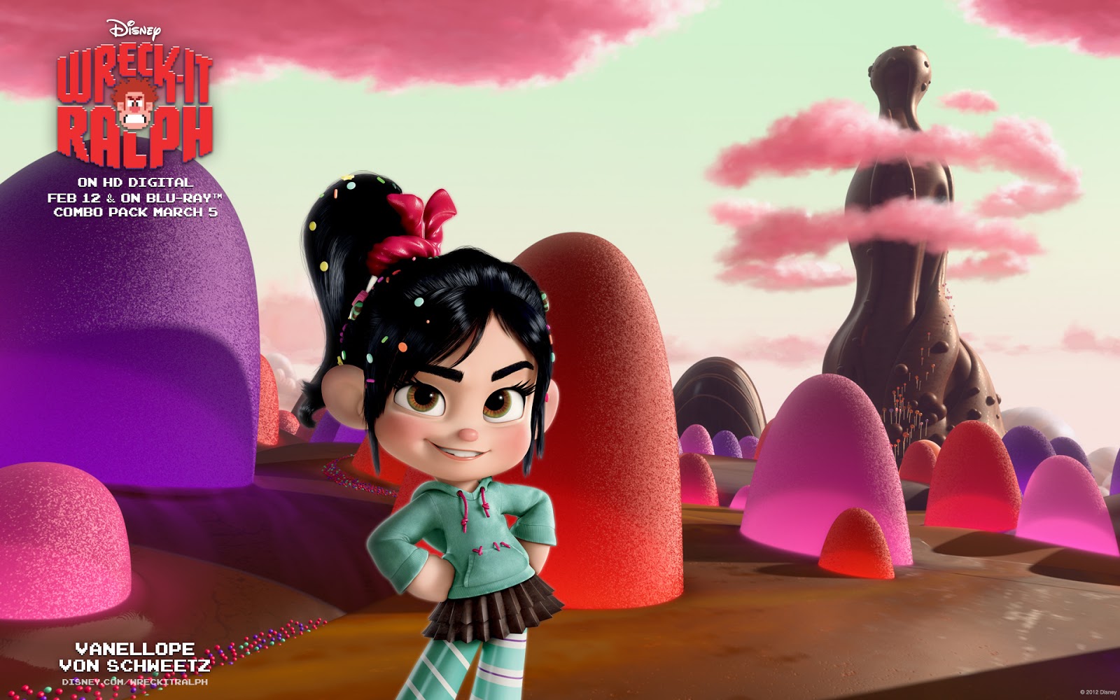 Vanellope Wreck It Ralph Mystery Wallpaper