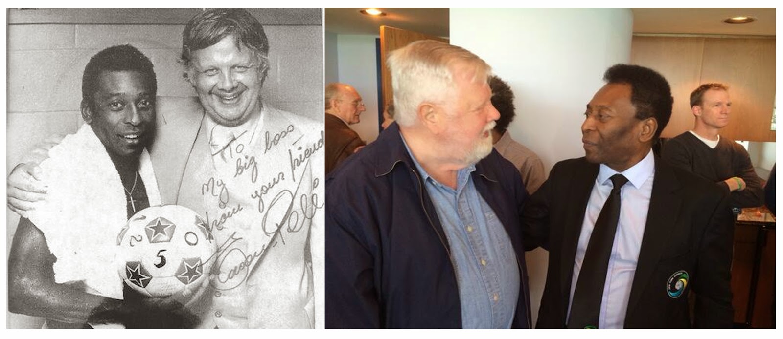 Sir PELÉ, THE KING OF FOOTBALL: FOTO DO DIA - PELÉ e o coelho Bugs Bunny