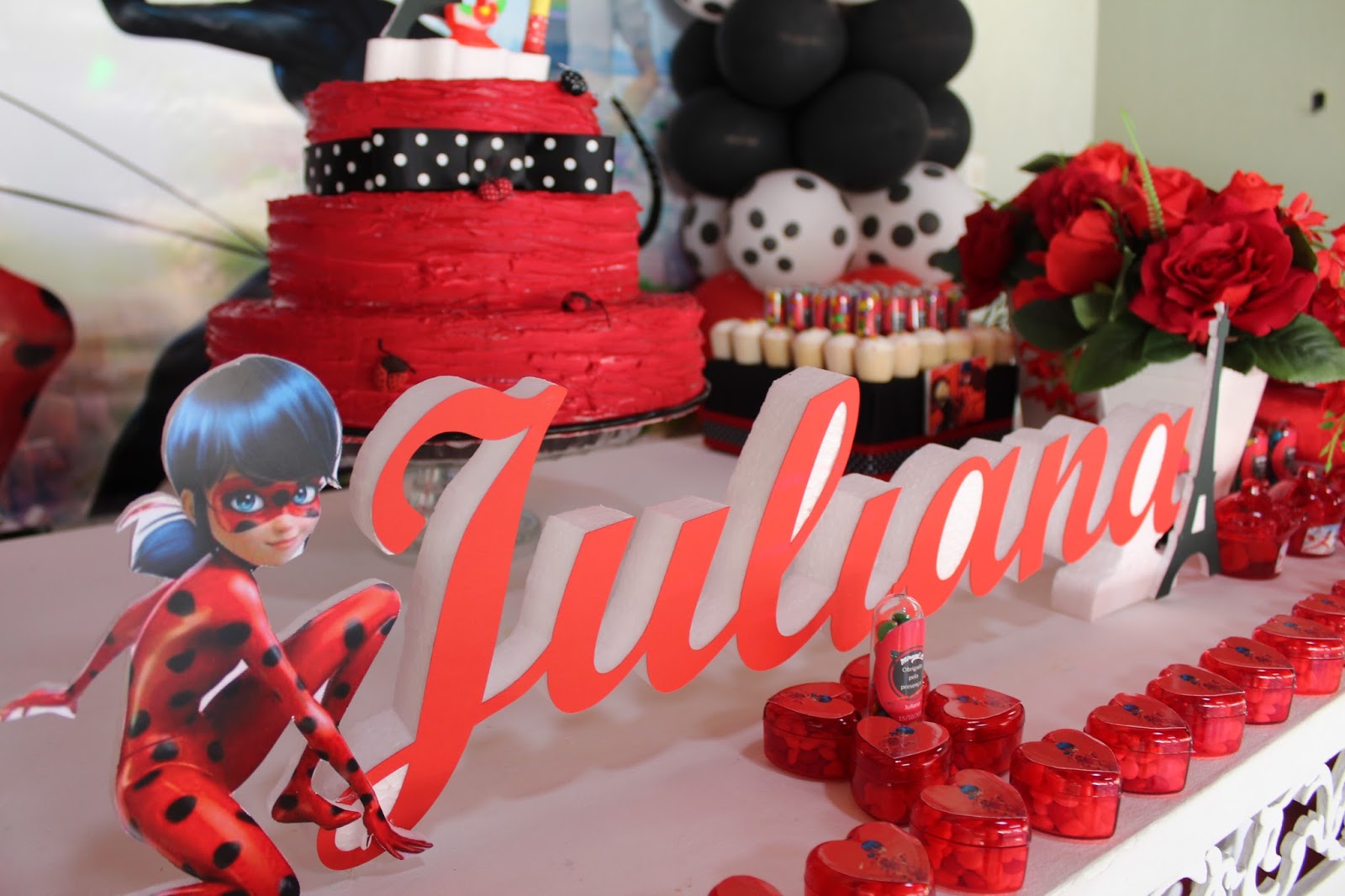 Julia Festas e Buffet: MIRACULOUS LADYBUG - LADY BUG