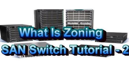 Blog For Storage Admin: What Is Zoning - SAN Switch Tutorial Part 2