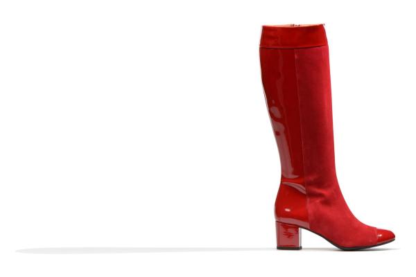Botas de pasos rojos|Trendy U|blog de tendencias de moda y belleza para ...