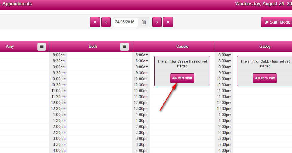 Streamlined Salon Updates: New Staff Timesheets Feature!