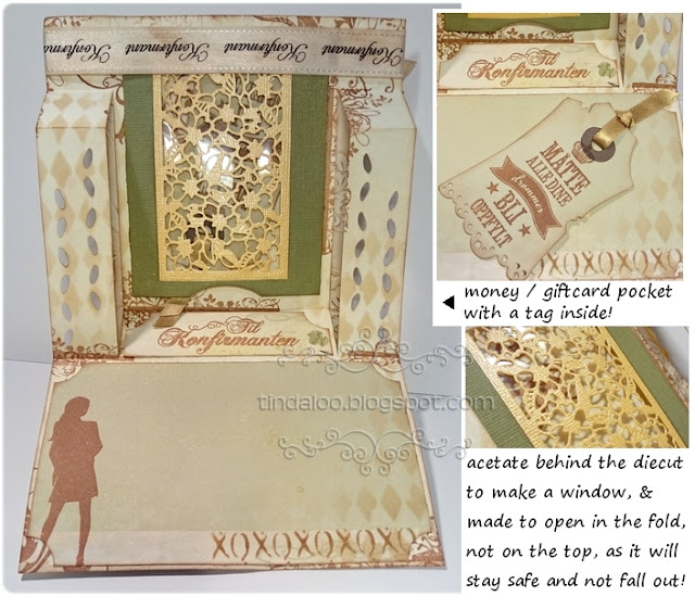 Tindaloo in CyberSpace: Yellow & Gold Confirmation card