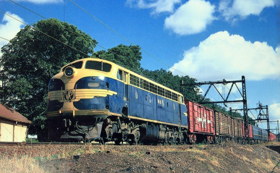 transpress nz: Victorian Railways B class diesel electric from 1952 ...