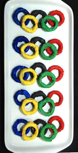 Setting the Mood: OLYMPICS SWEETS DISPLAY