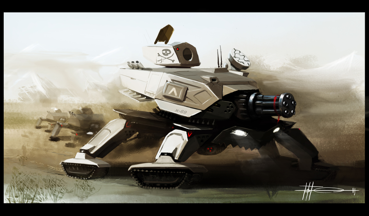 Fabio Santamaria: cyborg tank