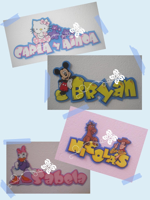 Pat-Decoraciones: Letreros originales!!!!!!