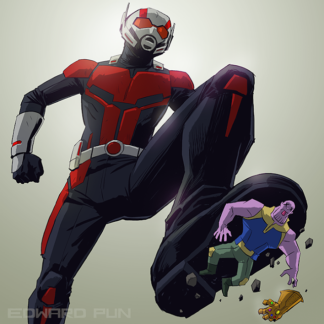 Edward Pun art blog: Ant-Man