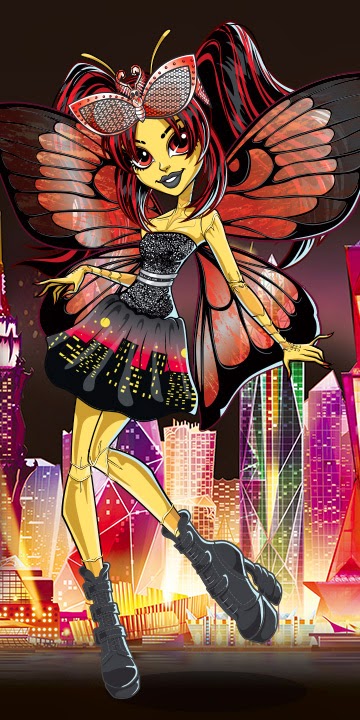 Monster High-Pretty : Bio de Luna Mothews
