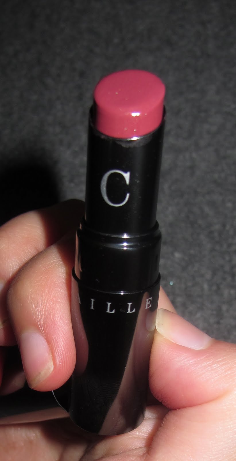 the black panties: Chantecaille Lip Chic in Tea Rose
