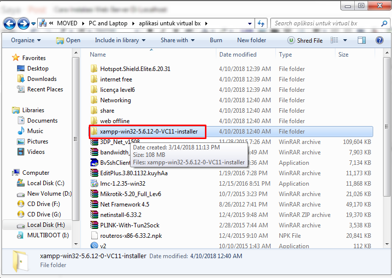 Cara Instalasi Web Server XAMPP Lengkap dengan gambar | Otodidak Saya