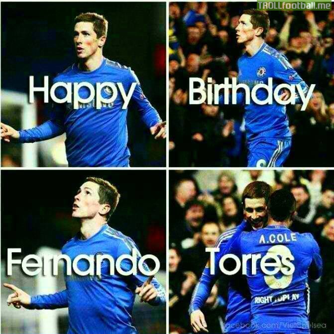 HAPPY BIRTHDAY FERNANDO TORRES!
