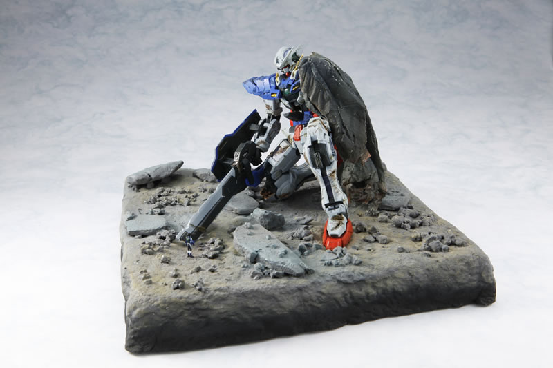 Custom Build: MG 1/100 Gundam Exia R1 "Thank You...Exia" Diorama