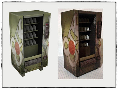 ObsCure Soda Vending Machine Papercraft | Papercraft Paradise ...