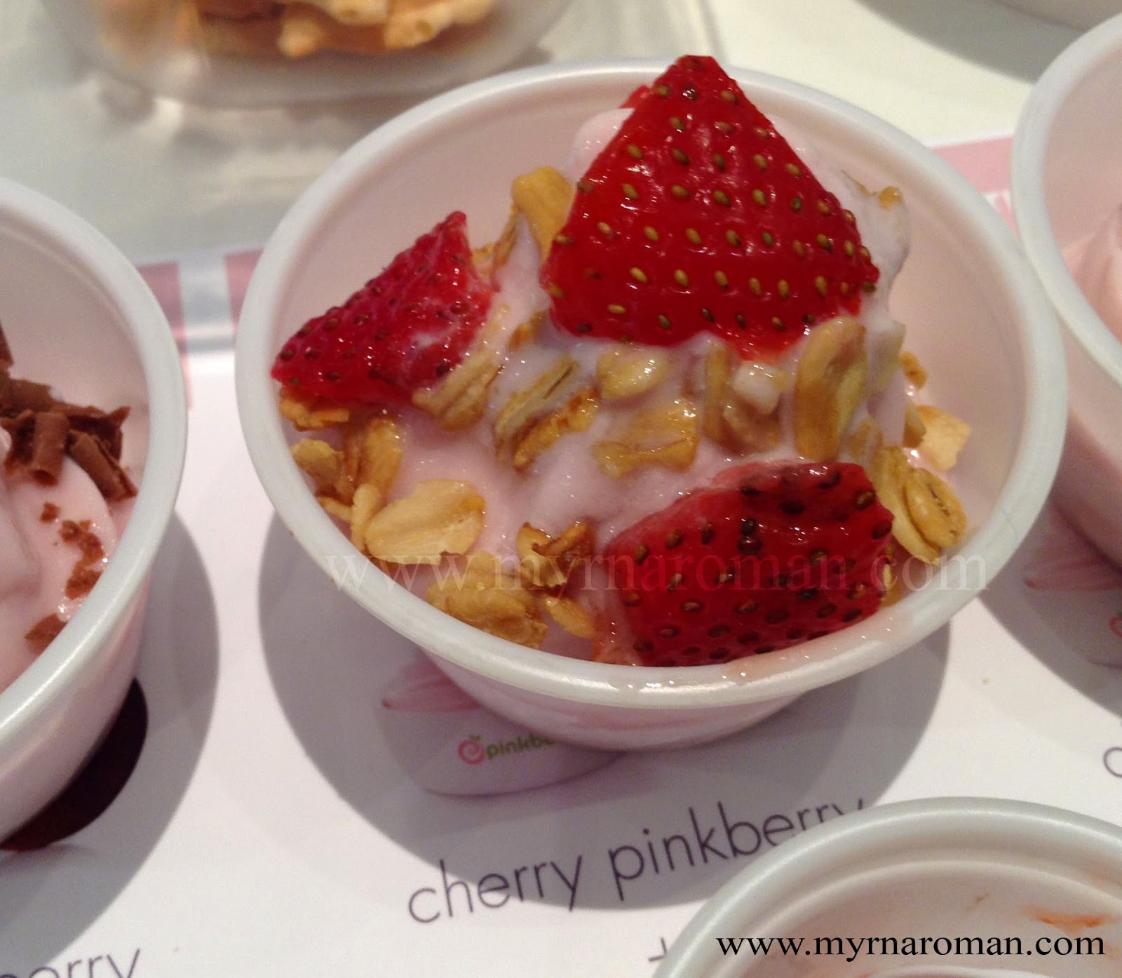 Sweet & Bon Appetit: Pinkberry meets Sugarpova