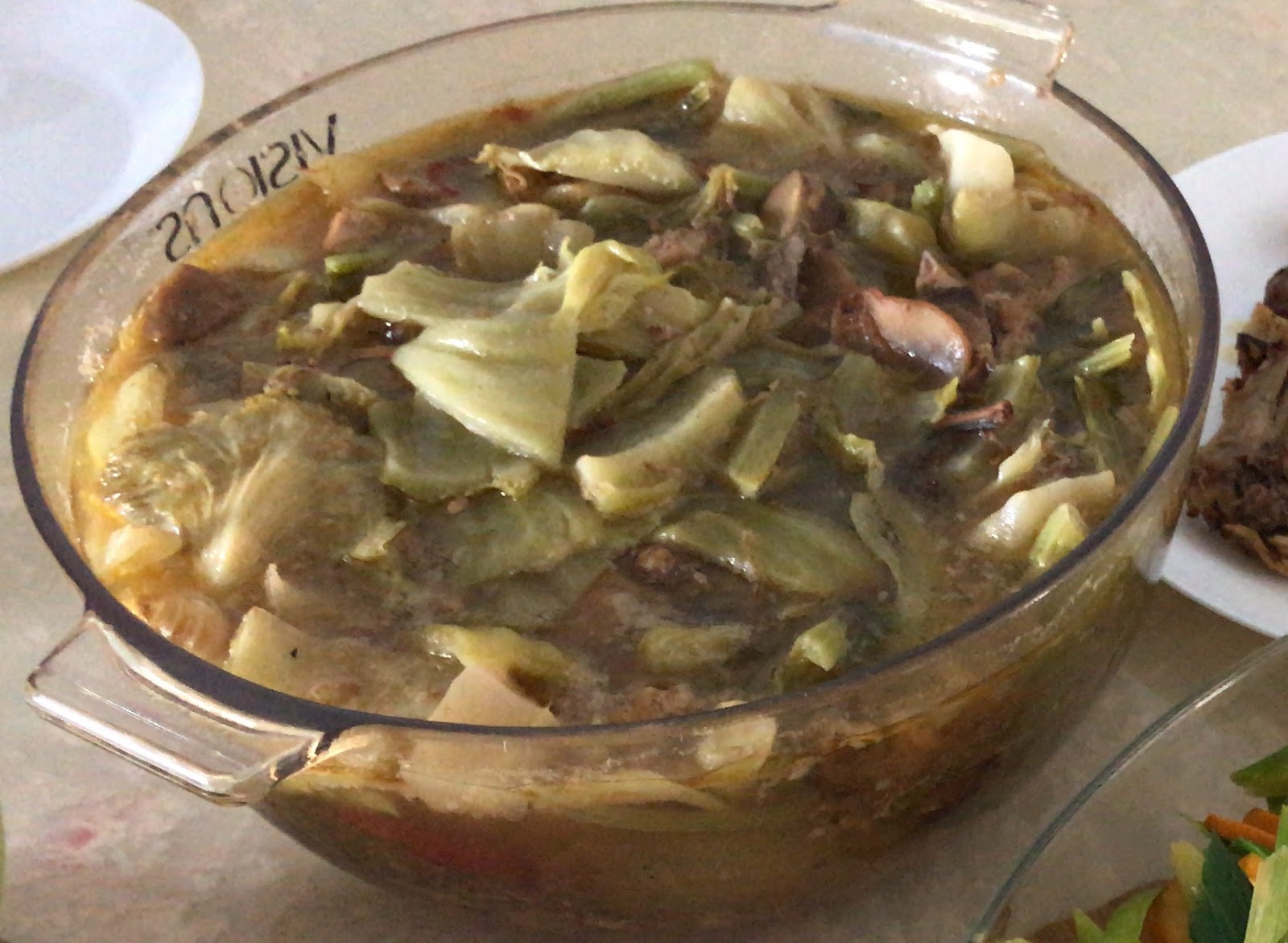 Spicy Sour Mustard Green Stew (Tua Chai / Choy Keok / Chai Boey)