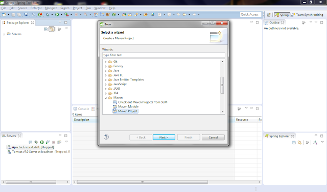 Como crear un proyecto web con Maven y STS (Spring Tool Suite) ~ Java y ...