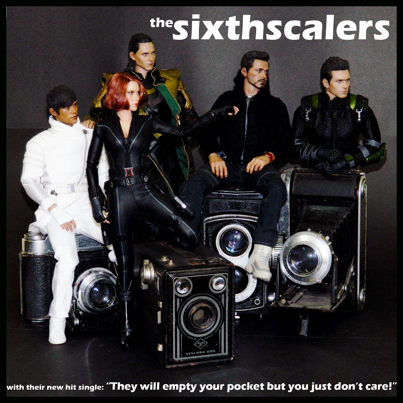 Coco'oan Kuring: Fun with my 6th scale figures - Retros