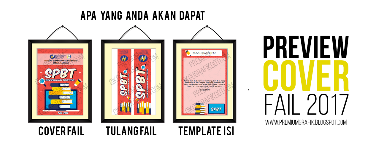 [ AVAILABLE ] Koleksi Cover Fail 2017 - #PREMIUM CIKGUGRAFIK