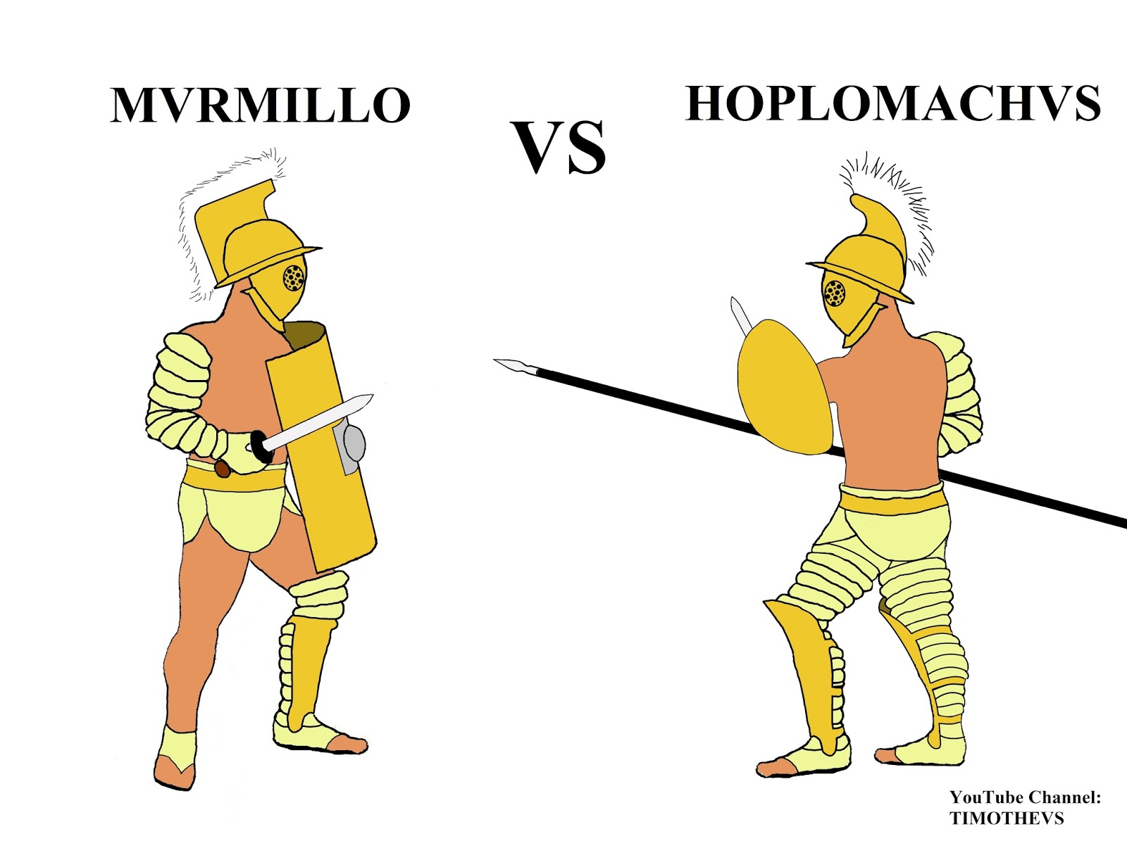 Murmillo Gladiator Drawing