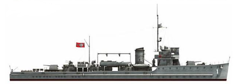 Naval Warfare: Kriegsmarine M1 Minesweeper