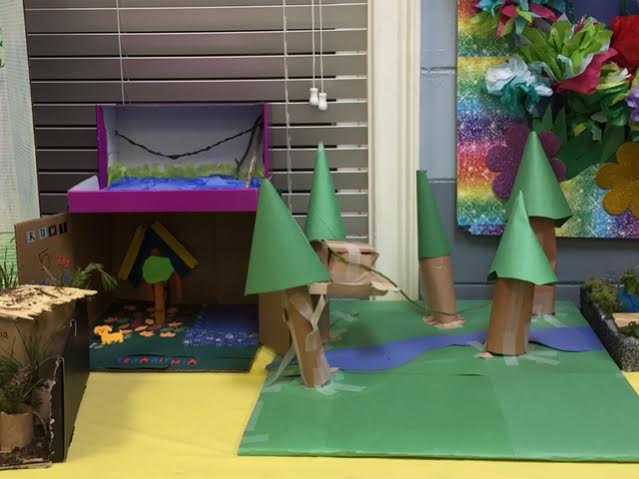 Grace Christian Academy: 5th Grade "Bridge to Terabithia" Projects