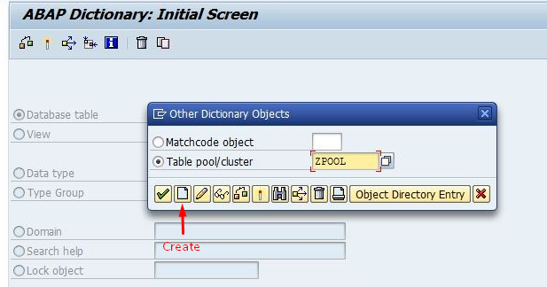 Pooled Table ~ Sap Tutor